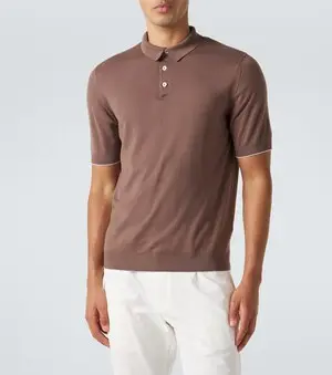 Eleventy Cotton Polo Shirt