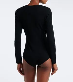 Jardin Des Orangers Knitted Wool And Cashmere Bodysuit