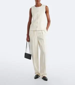 Loulou De Saison Pleated Straight Trousers