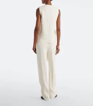 Loulou De Saison Pleated Straight Trousers