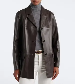 Loulou De Saison Nari Leather Jacket