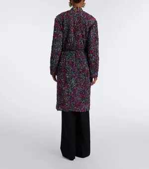 Dries Van Noten Embellished Embroidered Coat