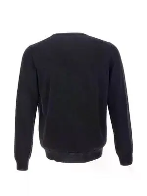 KANGRA Crew-neck Ribbed-trim Sweater