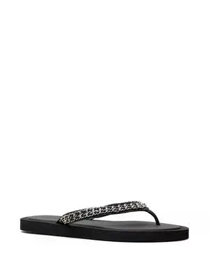 Tory Burch Kira Chain-link Flip-flops