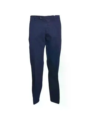 L.B.M. 1911 Pressed-crease Straight-leg Trousers - Blue