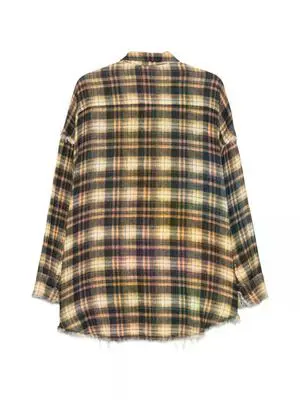 R13 Frayed-hem Shirt - Neutrals