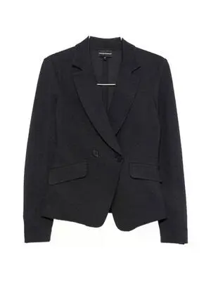 Emporio Armani Double-breasted Textured Jacket