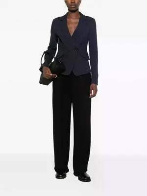 Emporio Armani Double-breasted Textured Jacket