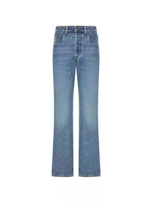 Miu Miu Light-wash Denim Flare Jeans