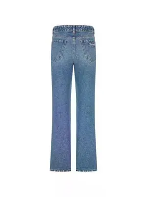 Miu Miu Light-wash Denim Flare Jeans