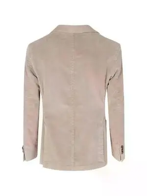 L.B.M. 1911 Single-breasted Corduroy Blazer - Neutrals