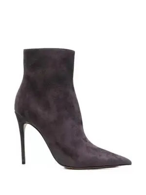 Paris Texas Vera Pointed-toe Ankle Boots - Purple