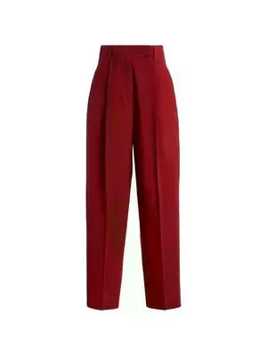 RÓHE Daria Pleated Wool Trousers