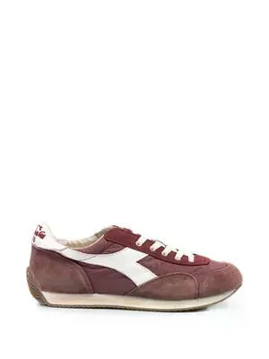 DIADORA Panelled Lace-up Sneakers - Red