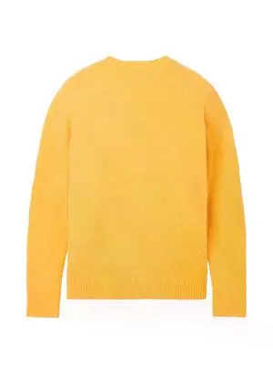 ROBERTO COLLINA Stretch-knit Sweater - Yellow