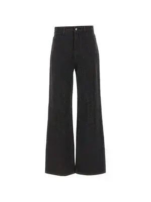 TWENTY FOURHAITCH Anser Rhinestone Embellished Bootcut Jeans