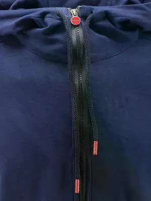 Kiton Drawstring-hood Zip-up Hoodie