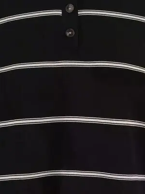 THE GARMENT Striped Button-down Polo