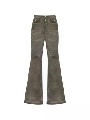 Rick Owens Flared-leg Jeans - Grey