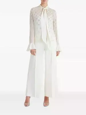 TEMPERLEY LONDON Gallantry Crystal-embellished Blouse