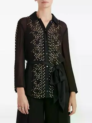 TEMPERLEY LONDON Stud-embellished Oberon Shirt