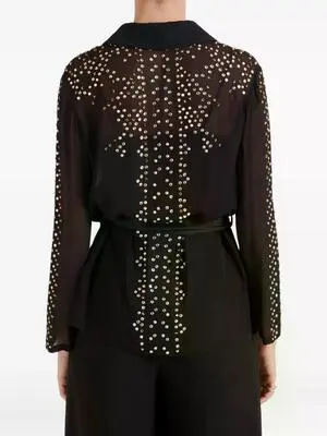 TEMPERLEY LONDON Stud-embellished Oberon Shirt