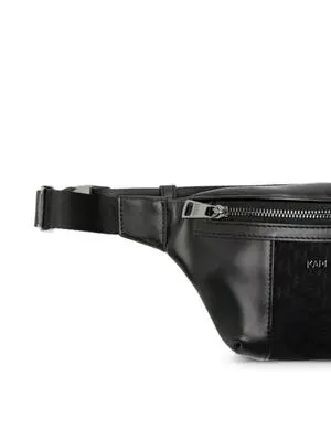 Karl Lagerfeld Logo-plaque Monogram-pattern Belt Bag