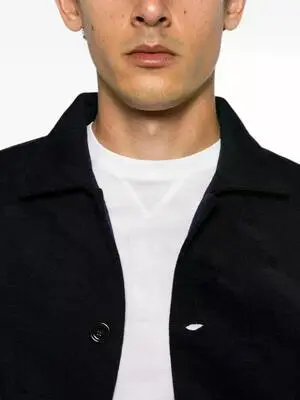 LARDINI Button-up Patch-pocket Jacket
