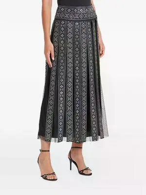 TEMPERLEY LONDON Gallantry Pleated Maxi Skirt