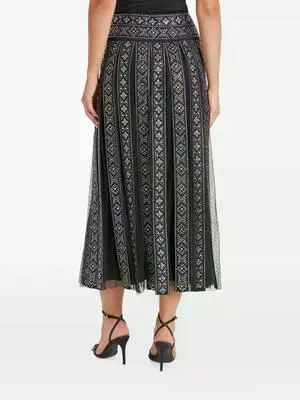 TEMPERLEY LONDON Gallantry Pleated Maxi Skirt
