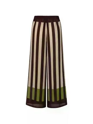 BAOBAB Striped Sheer Palazzo Pants