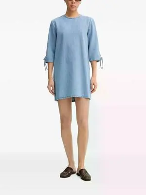 SESSUN Tizzano Denim Mini Dress - Blue