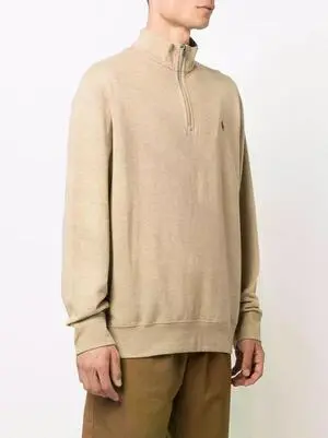 Polo Ralph Lauren Polo Pony-embroidered Jumper - Neutrals