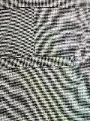 SESSUN Houndstooth Pattern Wide-leg Trousers