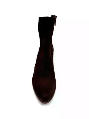 STRATEGIA SHOES Suede Ankle Boots