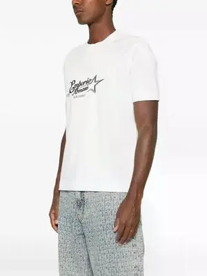 Emporio Armani Logo-embroidered T-shirt