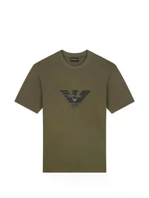 Emporio Armani Logo-print T-shirt - Green