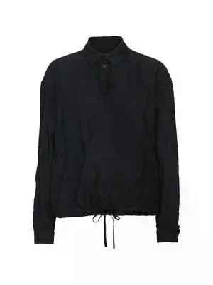 Henrik Vibskov Wrap-style Drawstring Shirt