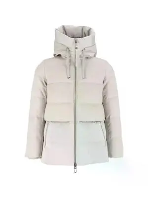 DUNO Hooded Puffer Jacket - Grey