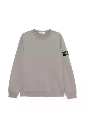 Stone Island Logo-patch Sweatshirt - Grey