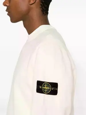 Stone Island Logo-patch Sweatshirt - Neutrals