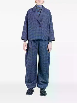 Henrik Vibskov Shady Check-pattern Jacket