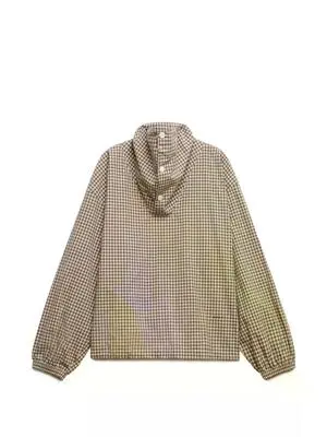 Marni Checked Funnel-neck Shirt
