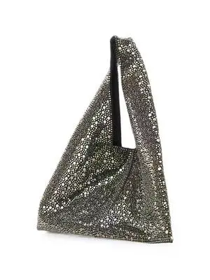 TWENTY FOURHAITCH Fenix Rhinestone-embellished Shoulder Bag