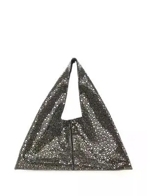 TWENTY FOURHAITCH Fenix Rhinestone-embellished Shoulder Bag