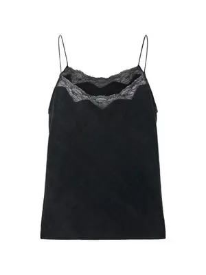 WOOYOUNGMI Lace Trim Camisole Top