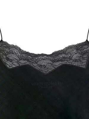 WOOYOUNGMI Lace Trim Camisole Top