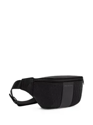 Armani Exchange Monogram-patterned Belt Bag