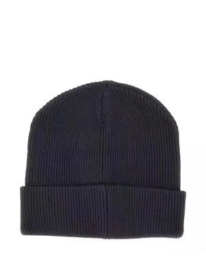 Iceberg Ribbed-knit Beanie Hat