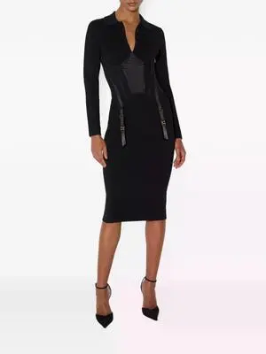 Elisabetta Franchi Knit Bustier Dress